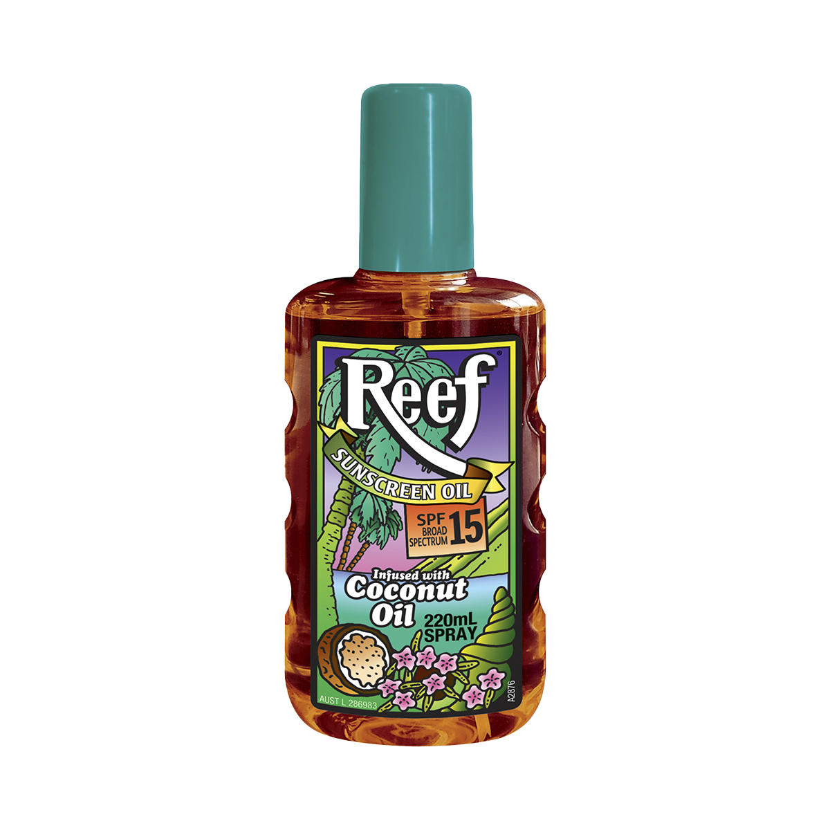 Reef Sunscreen Coconut Oil Spray SPF 15 220mL - Reef